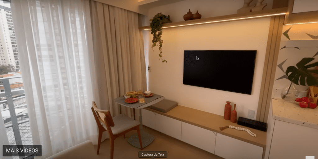 Transformação Inspiradora: Tour pelo Mini Apartamento Reformado pelo ...